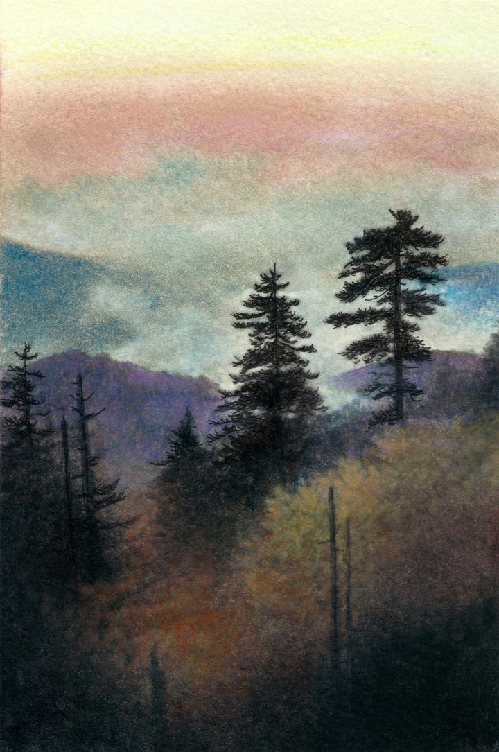 Above the Clouds - Watercolor – Terri Waters Gallery